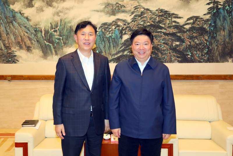 Guo Wenqing Meets with the Delegation Led by Cao Ziyu, Chairman and ...
