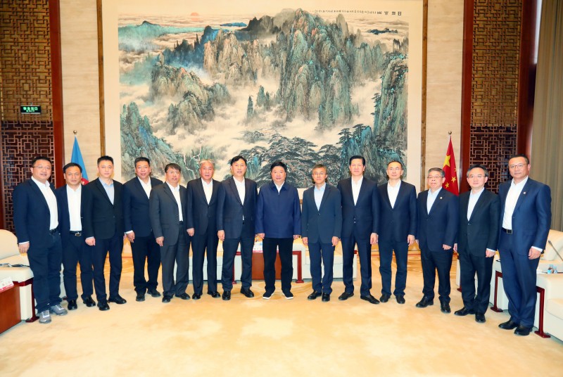 Guo Wenqing Meets with the Delegation Led by Cao Ziyu, Chairman and ...